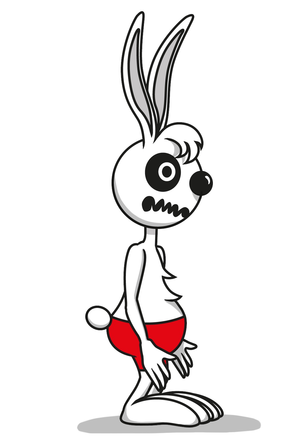 EASY RABBIT | Mascot 2D animation – Behind the Cover